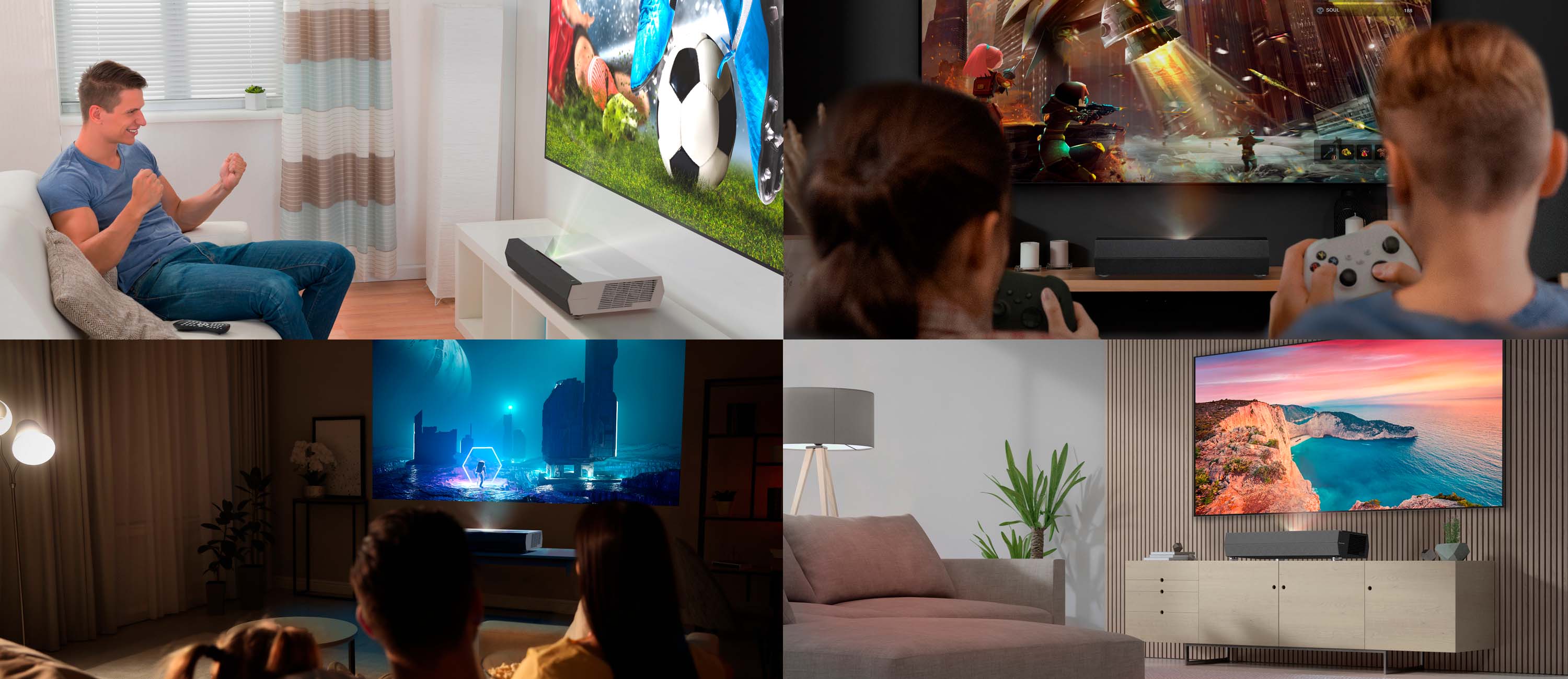 CinemaX D2 Smart Laser Projection TV* - Optoma Europe