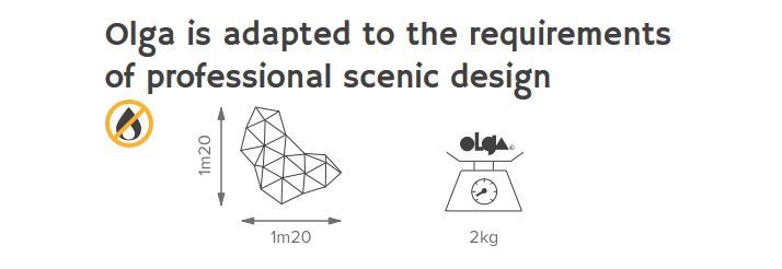 Olga Kit Olga, structure kit for 3D projection mapping | Optoma Europe