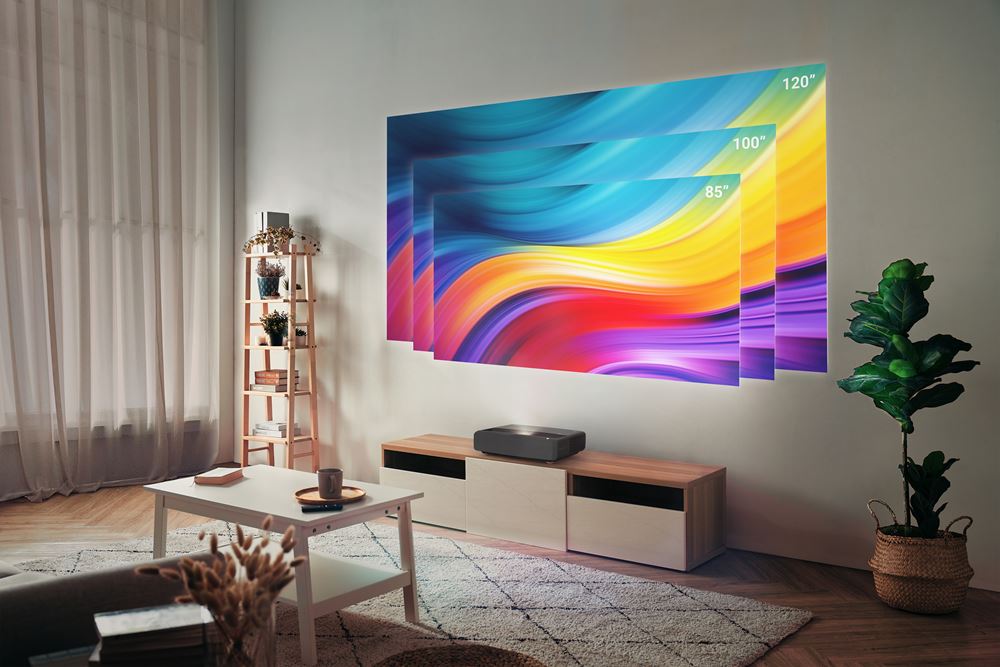 L1 Eco-friendly 4K UHD ultra short throw 4LED home projector | Optoma ...